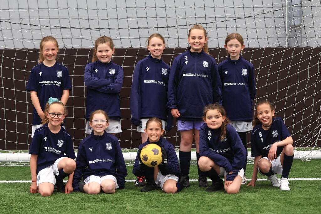 First match for Under 10 girls - Dundee Football Club - Official Website