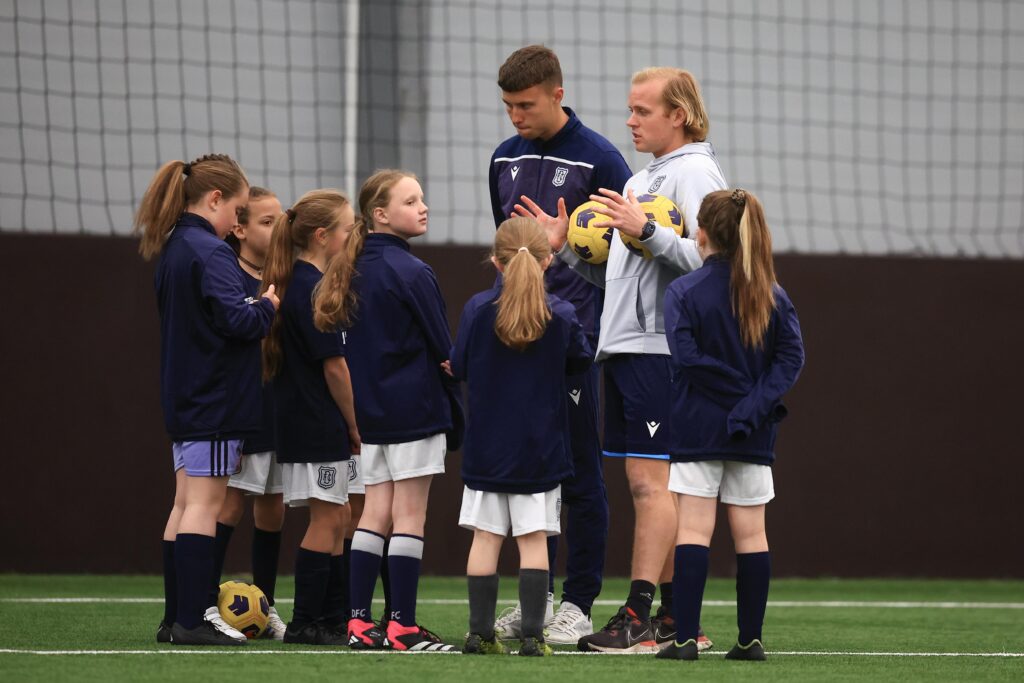 First match for Under 10 girls - Dundee Football Club - Official Website