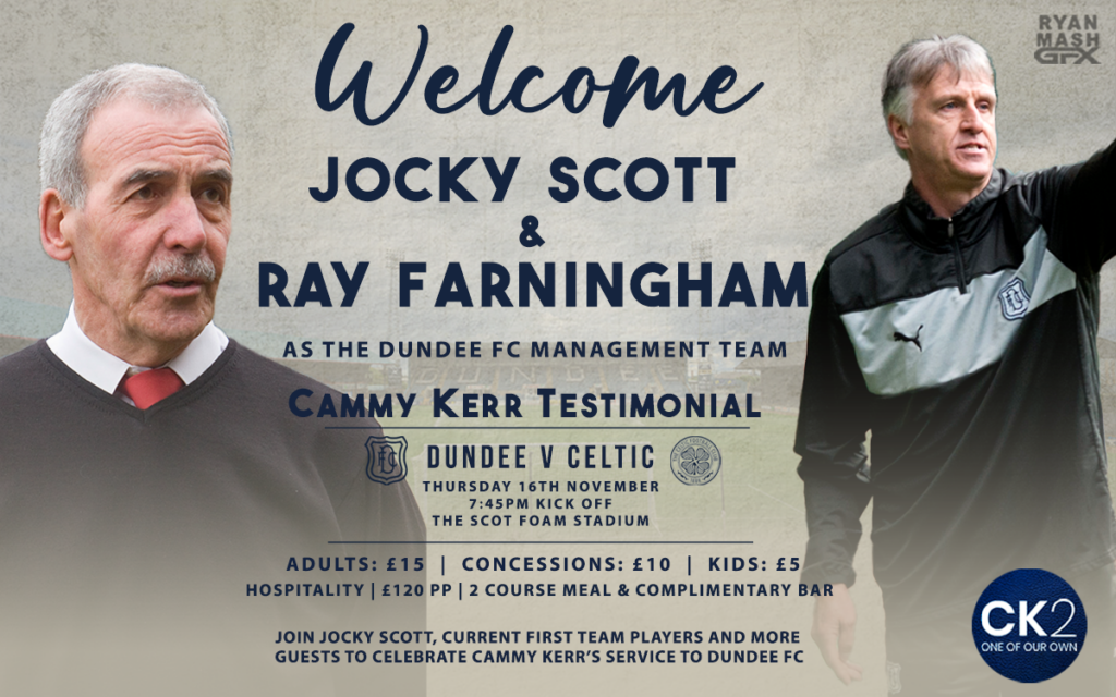 Cammy Kerr Testimonial - Management Team - Dundee Football Club ...