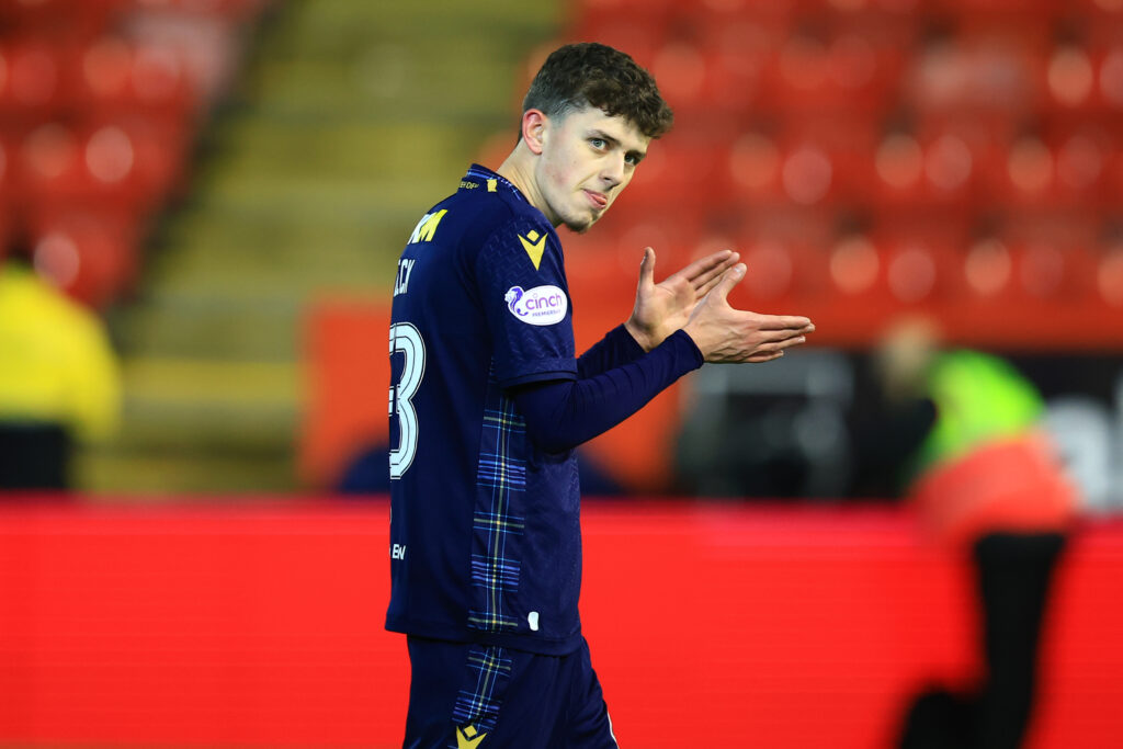 Beck in PFA Scotland Premiership Team of the year - Dundee Football ...