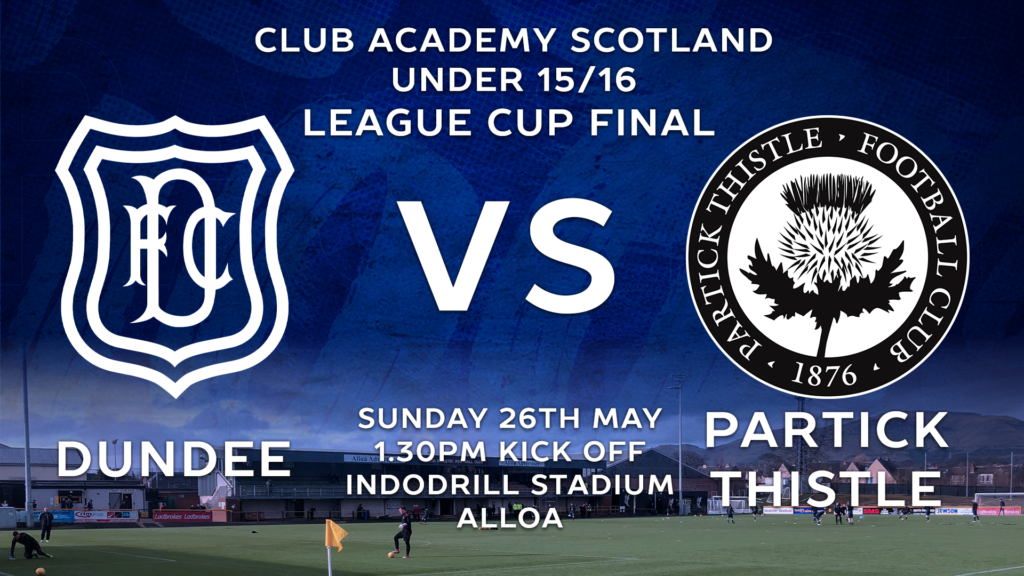 Under 15/16 League Cup Final - Dundee Football Club - Official Website