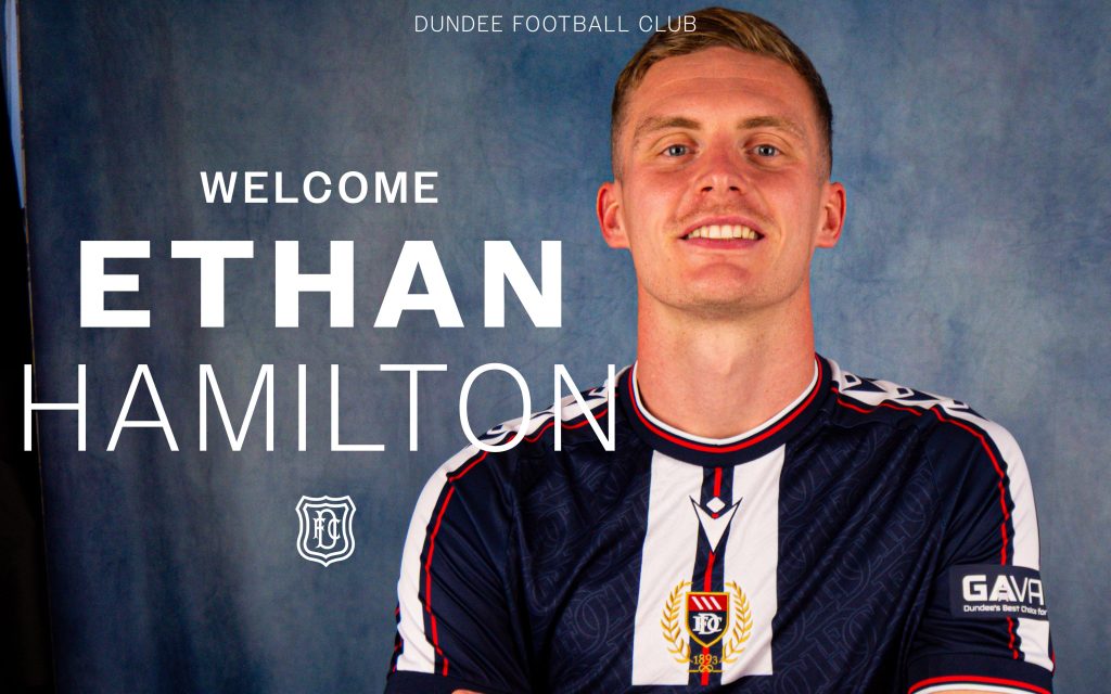 Hamilton arrives at The Dee. - Dundee Football Club - Official Website