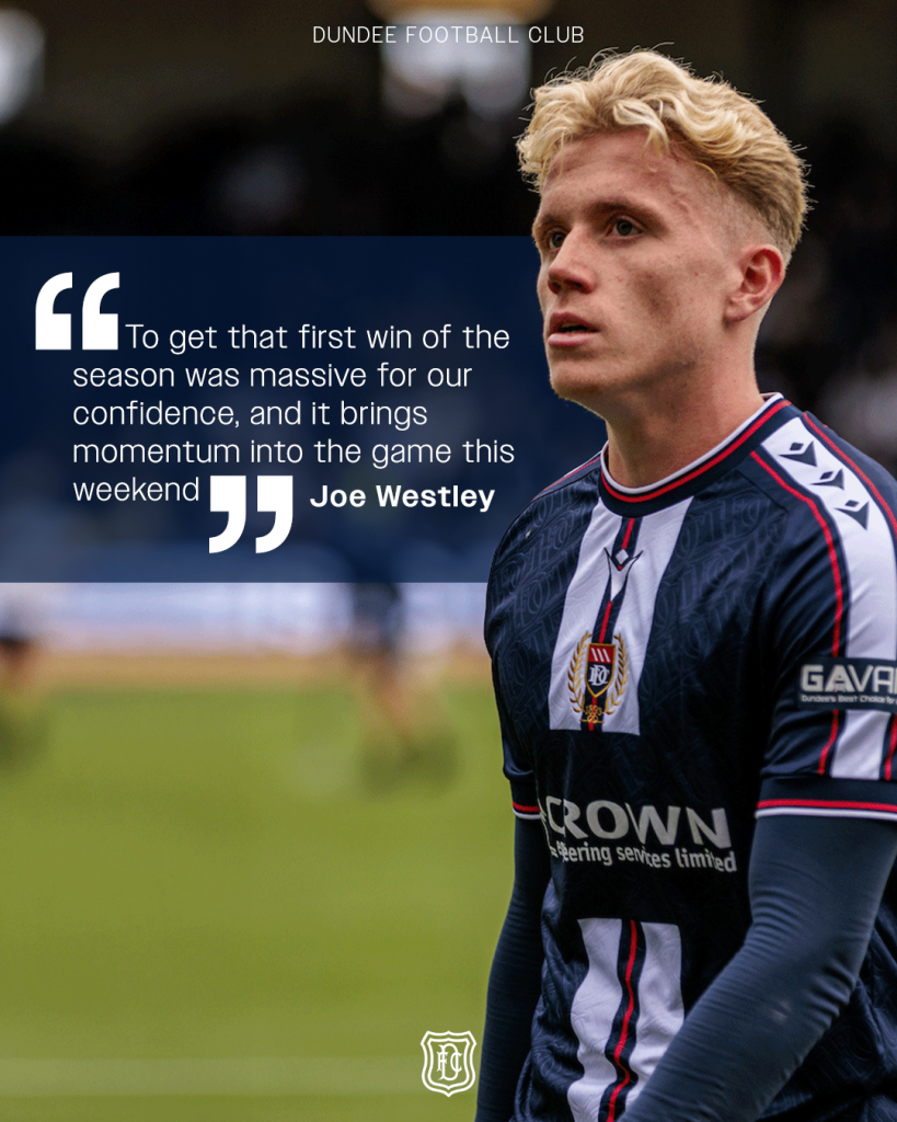 Joe Westley - Dundee Football Club - Official Website